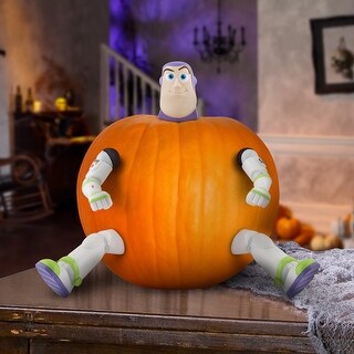 Gemmy Pumpkin Push Ins Buzz Lightyear Disney, white - Bed Bath & Beyond ...