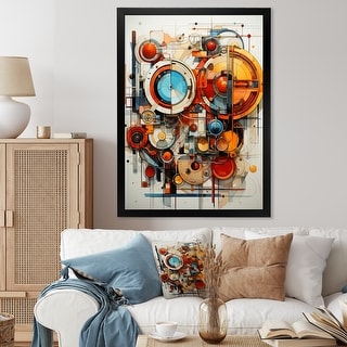 Designart "Constructivism Dynamic Assemblage Geometric I ...