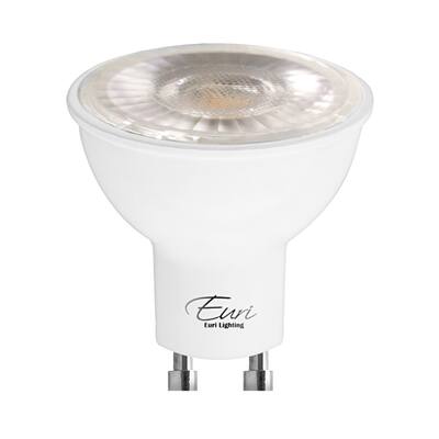 Euri Lighting Dimmable LED PAR16 GU10 Base, 7W (50W Equiv.) 500lm ...