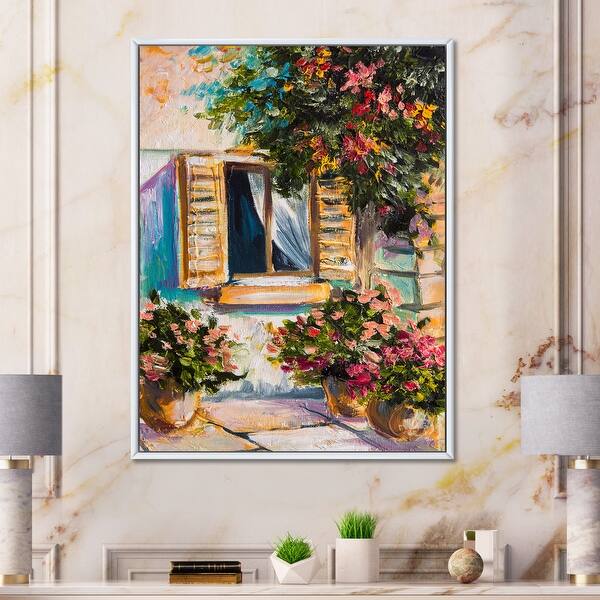 open window framed art