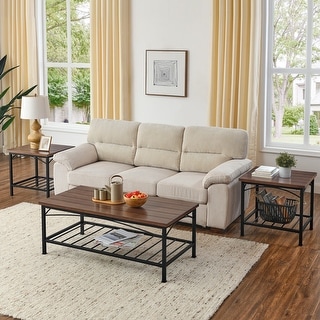 Classic Cocktail Table Set of 3pk for Living Room - Bed Bath & Beyond ...