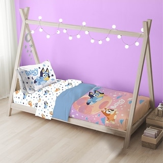 Bluey Sister Sleepytime Toddler Bed Set - Bed Bath & Beyond - 40904159