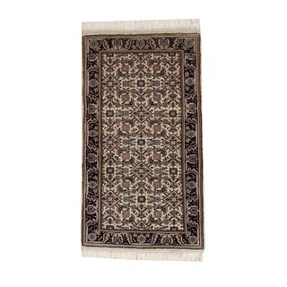 Wahi Rugs Traditional Wool Hand Knotted Rug 2x4 - 2' x 4' - Bed Bath ...
