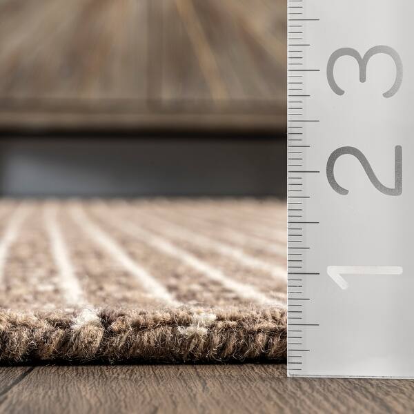 Arvin Olano x Rugs USA Melrose Checked Wool Area Rug - Bed Bath ...