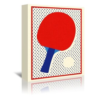 Americanflat - Ping Pong Dots by Rosi Feist - 8"x10" Wrapped Canvas ...