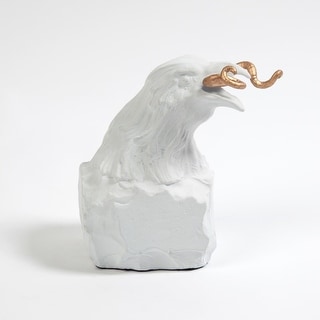 Raven with Worm Sculpture - 6.25"L x 4"W x 7"H - Bed Bath & Beyond ...