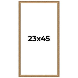 23x45 Frame Red Solid Wood Picture Frame Width 1.75 Inches | Interior ...
