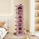 7-Tier 360° Rotating shoe rack, Shoe Rack Tower holds up to 35 pairs of ...