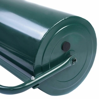 Gymax Tow Lawn Roller Water Filled Push Roller 24-Inch X 13-Inch Green ...