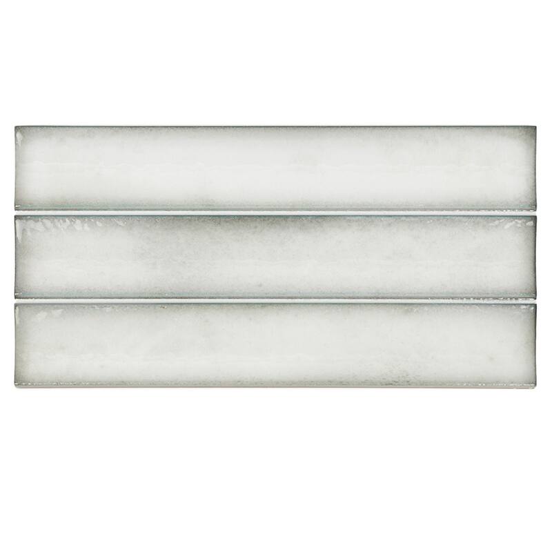 Sakura Fluted 4.5x9 Glossy Porcelain Subway Tile - Wall & Backsplash ...