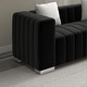 Wayna upholstered Modern Velvet Sofa for Living Room - Bed Bath ...