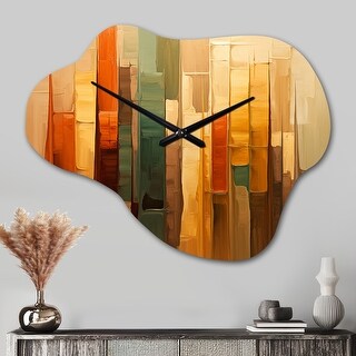 Designart - Islam Art The Pillars II - Islam Large Wall Clocks ...