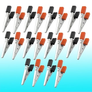 20 Pcs Insulated Alligator Clips Test Clamp Crocodile Clamps 1.9" - Red ...