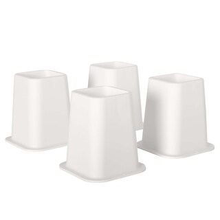 Heavy Duty Premium Quality 6 Inch Bed Risers - Furniture Riser for Desk ...