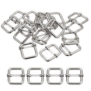 Slides Buckles, Metal Adjuster Triglides Roller Pin Buckles, 40pcs ...