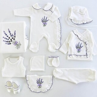 Lavender Newborn Welcome Home Set - 10 Piece - Bed Bath & Beyond - 42875561