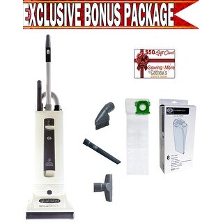 Sebo 9570AM Automatic X4 White Upright Vacuum w/ Exclusive Bonus ...