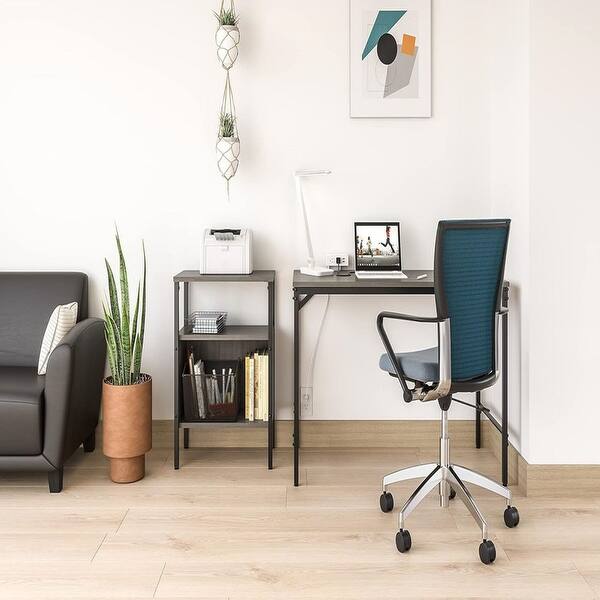 Mesh Letter Size Desktop File Basket Black - Bed Bath & Beyond - 39426984