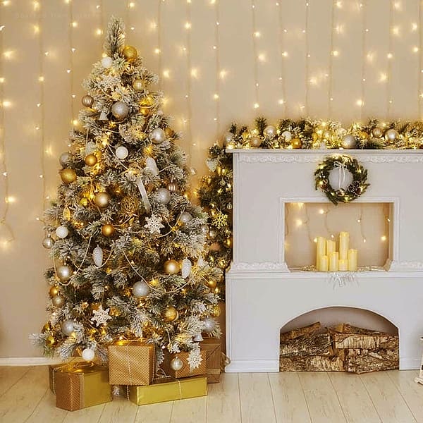 summer lighted window decorations