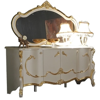 Hunki Traditional Buffet With Mirror For Dining Room - Bed Bath ...
