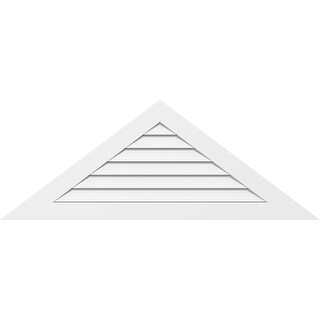 Triangle Surface Mount PVC Gable Vent: Standard Frame - Bed Bath ...