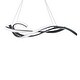 Modern Forms PD-58257 Tidal 58" Wide LED Abstract Linear Pendant - Bed ...