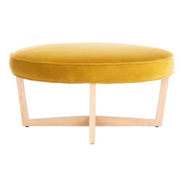 Safavieh Couture Tabby Velvet Ottoman Bed Bath And Beyond 28896095