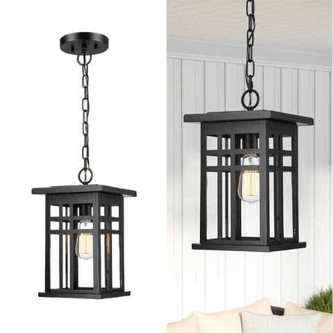 Blackburn 1 Light Black Outdoor Pendant - On Sale - Overstock - 31851461