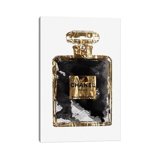 iCanvas "Gold Black Copper Perfume Bottle Art III" by Pomaikai Barron ...