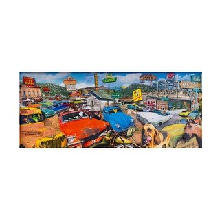 John Roy 'Western Collage 18' Canvas Art - Bed Bath & Beyond - 39538733