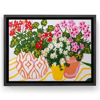 Americanflat - Summer Floral Still Life I by Mandy Buchanan Floating ...