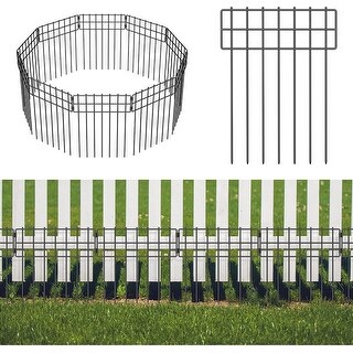 No Dig Garden Decorative Fencing - Bed Bath & Beyond - 37823723
