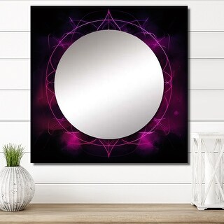 Designart "Third Eye Chakra Mystical Circle III" Christianism Wall ...