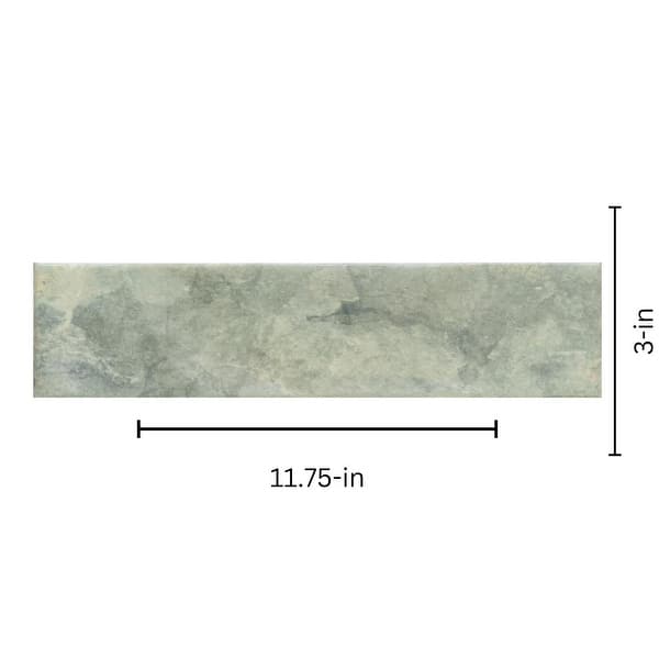 Avila 3x12 White Glossy Ceramic Subway Wall Tile - Bed Bath & Beyond ...