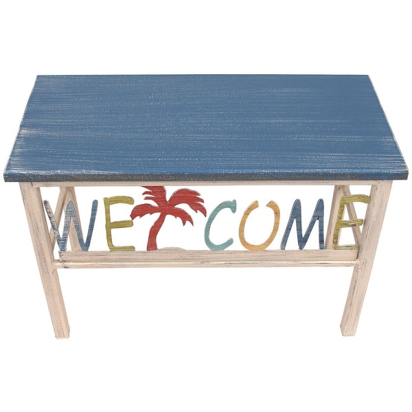 Coastal Welcome Bench - Bed Bath & Beyond - 36254098