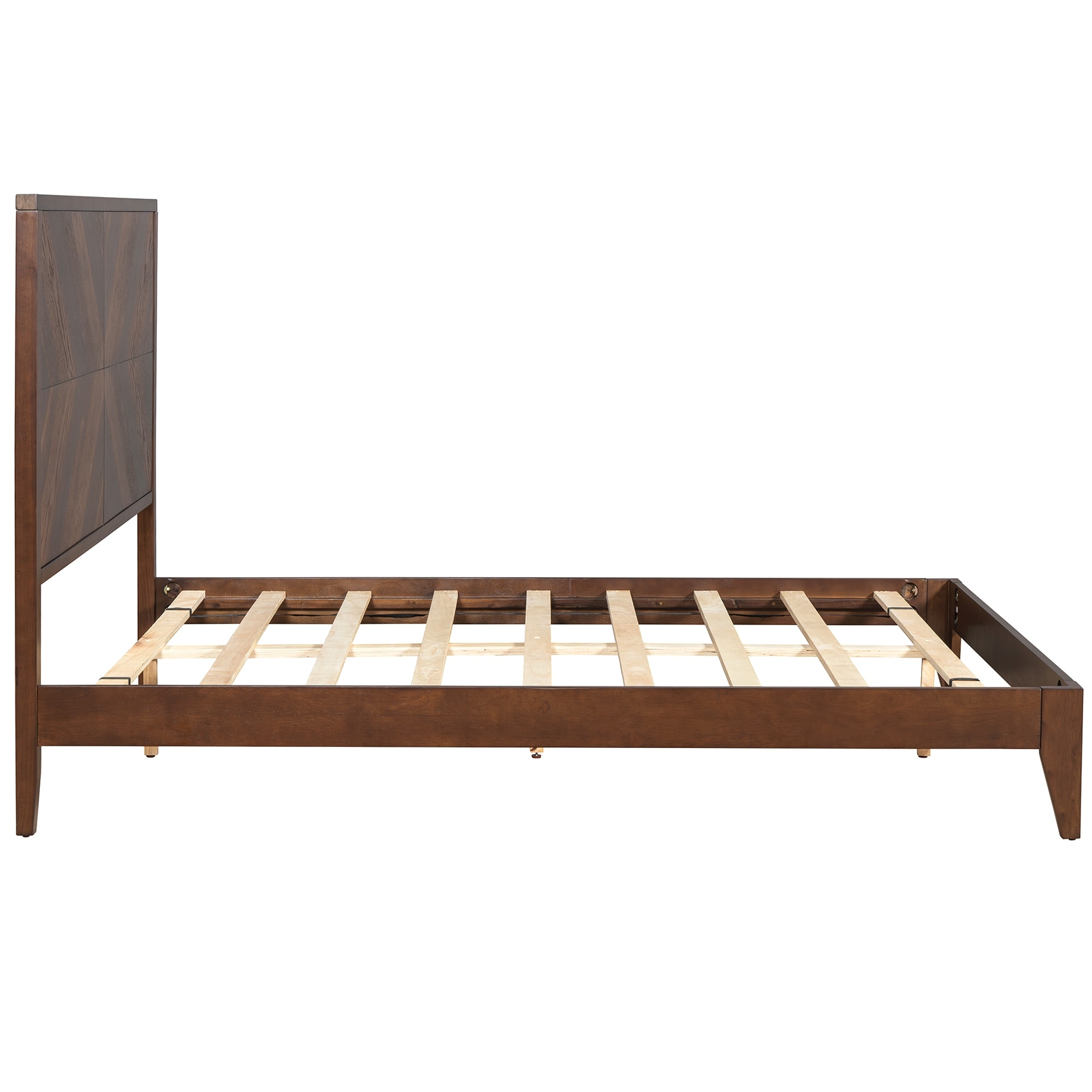 elevated platform bed queen
