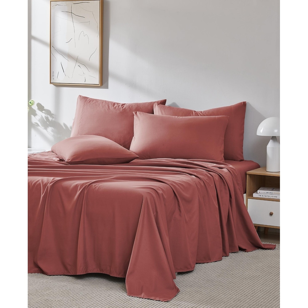 red bed sheets single