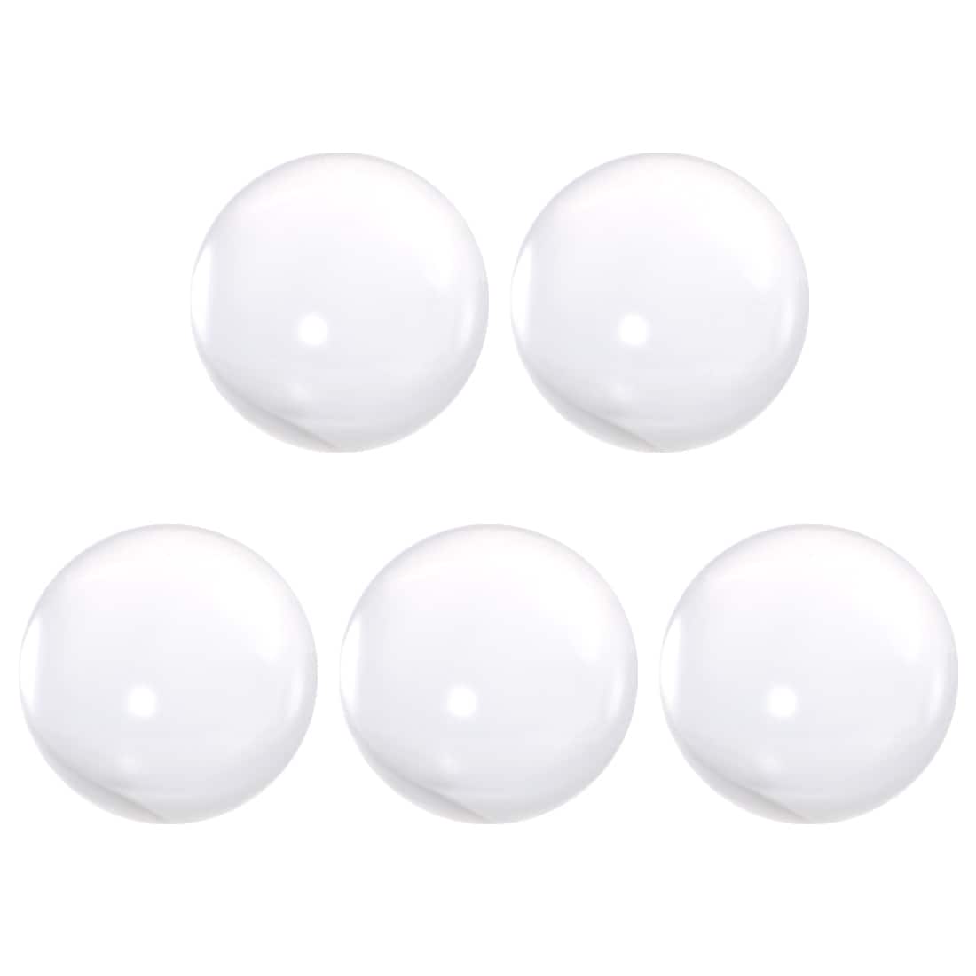 30mm Diameter Acrylic Ball Clear/Transparent Sphere Ornament 1.2" 5Pcs ...