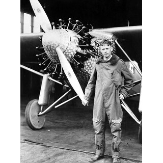 Charles Lindberg in Classic Portrait Photo Print - Bed Bath & Beyond ...