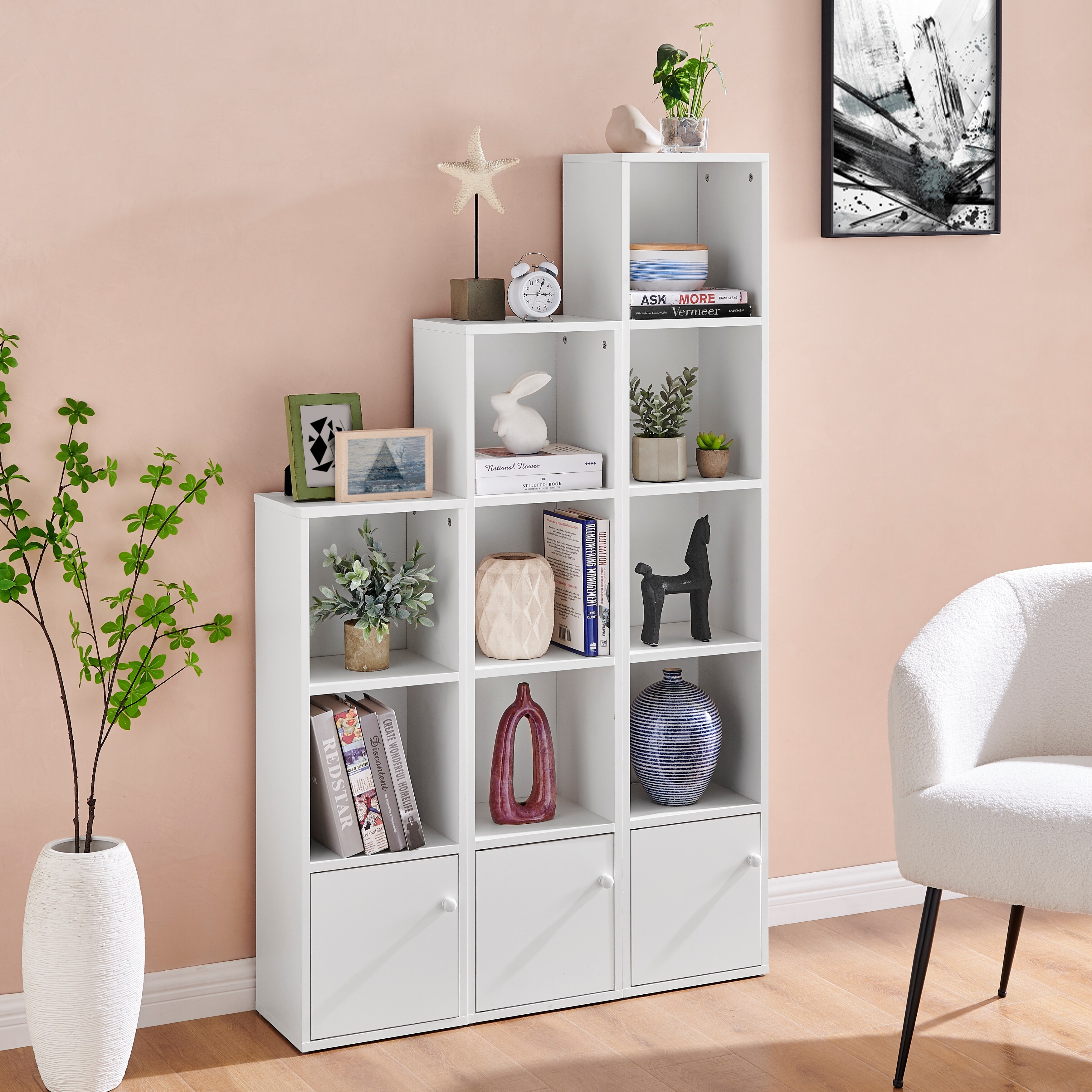 Marcel Cubes Modular Storage Organizer Cubby Cabinet Shelf Units Set of 3 Bed Bath Beyond 37109383