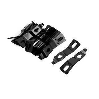 50mmx14mmx8mm Picture Photo Frame Metal Spring Turn Clip Hanger Black ...