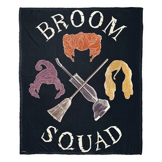 Disney Hocus Pocus Broom Squad Silk Touch Throw Blanket - Bed Bath ...