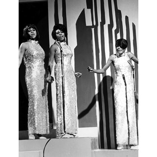 Diana Ross and The Supremes performing on stage Photo Print - Bed Bath ...