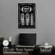 Football Player Luggage X-Ray Sports Framed Canvas by Notoriart - Bed ...