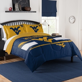 NCAA Officially Licensed West Virginia Mountaineers Comforter & Sham ...