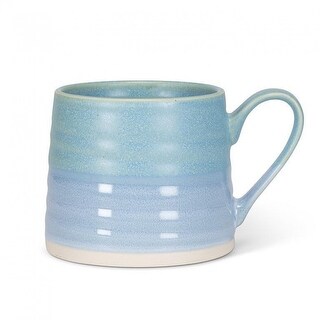 Light Blue Ridged Mug - Bed Bath & Beyond - 42361746