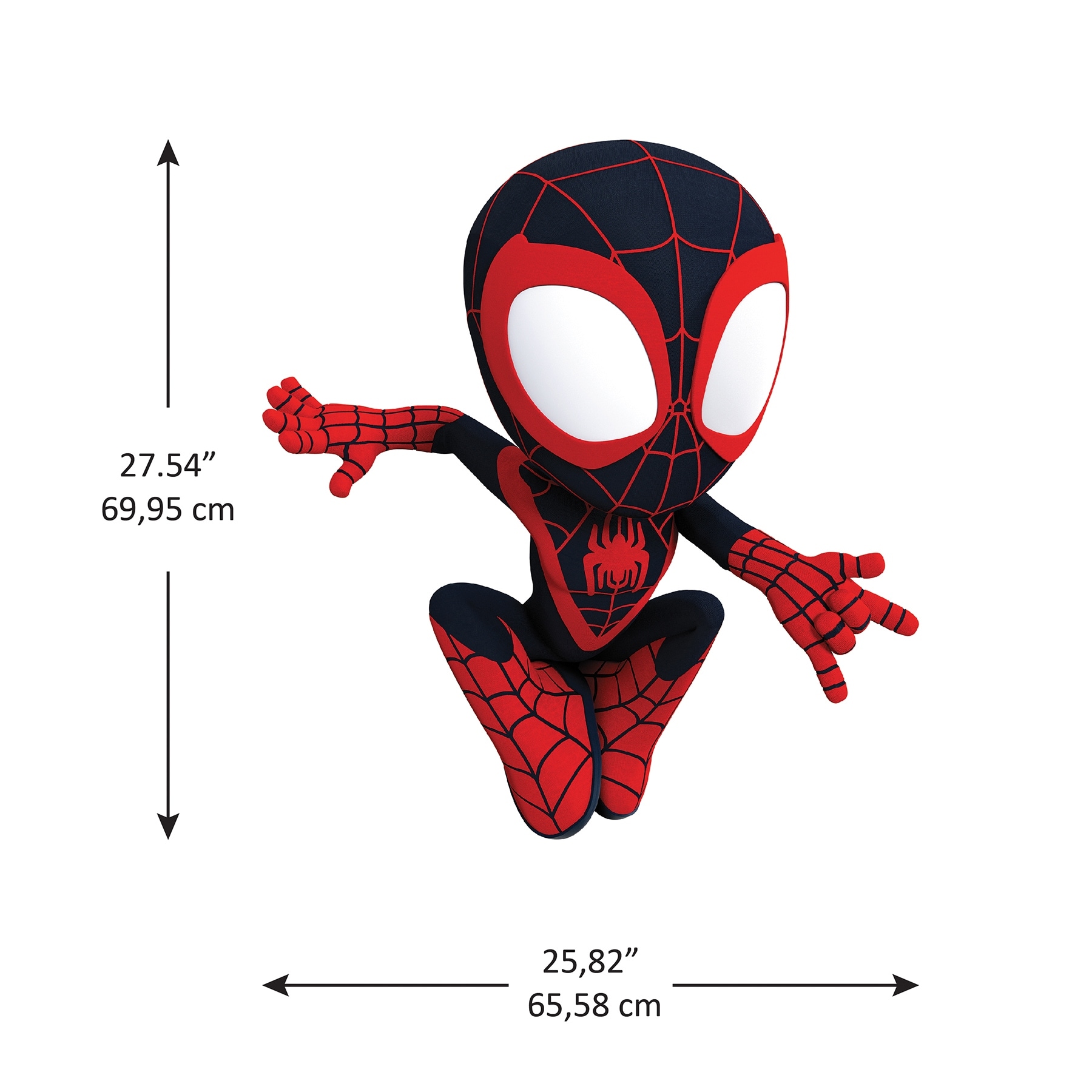 spiderman upside down balloon