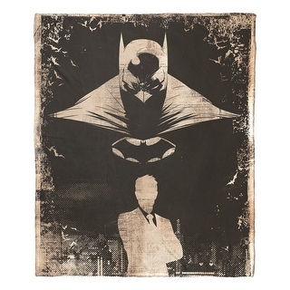 DC Comics Batman Secret Identity Silk Touch Throw Blanket - Bed Bath ...