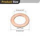 Flat Washer, Copper Ring Flat Washers Metal Sealing Gasket Ring for ...