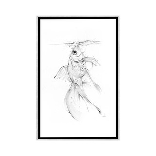 iCanvas "Fish Feast" by Alexis Marcou Framed - Bed Bath & Beyond - 37711034
